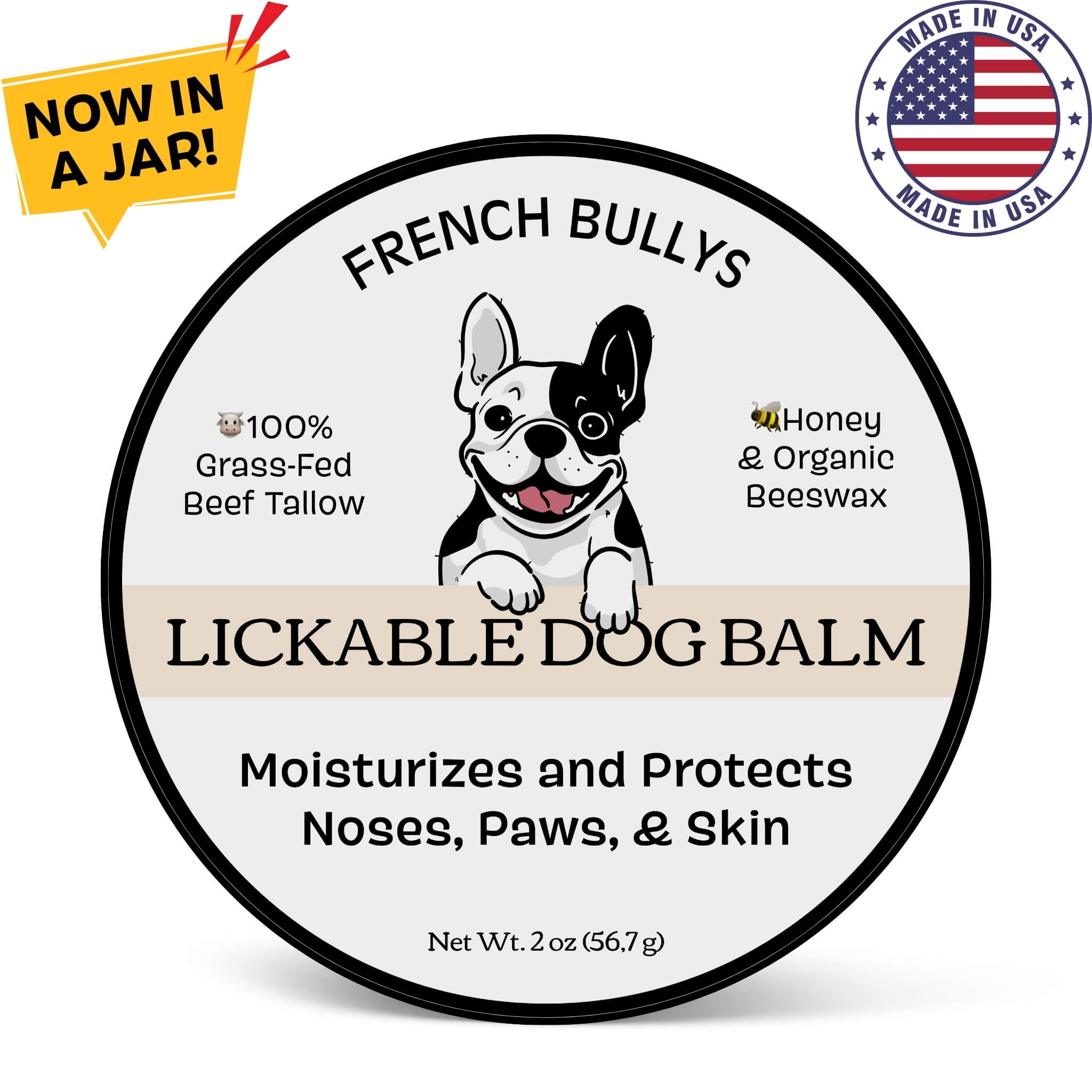 Original Lick-Safe Dog Relief Balm (Works on any breed) – French Bullys